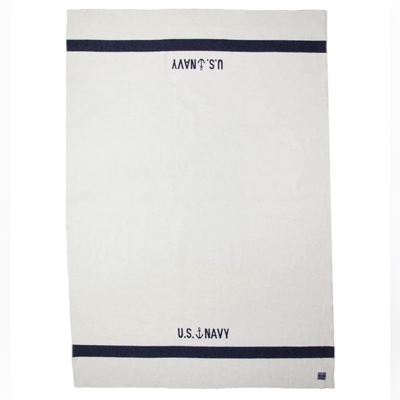 Faribault Foot Soldier Military Wool Blanket Cream | Bedding ...
